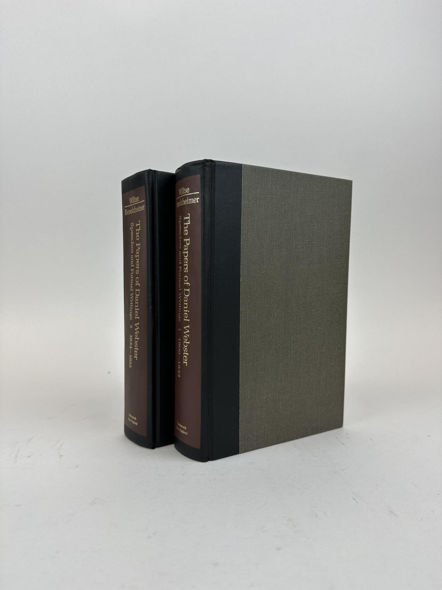 THE PAPERS OF DANIEL WEBSTER: SERIES FOUR: SPEECHES AND FORMAL WRITINGS ...