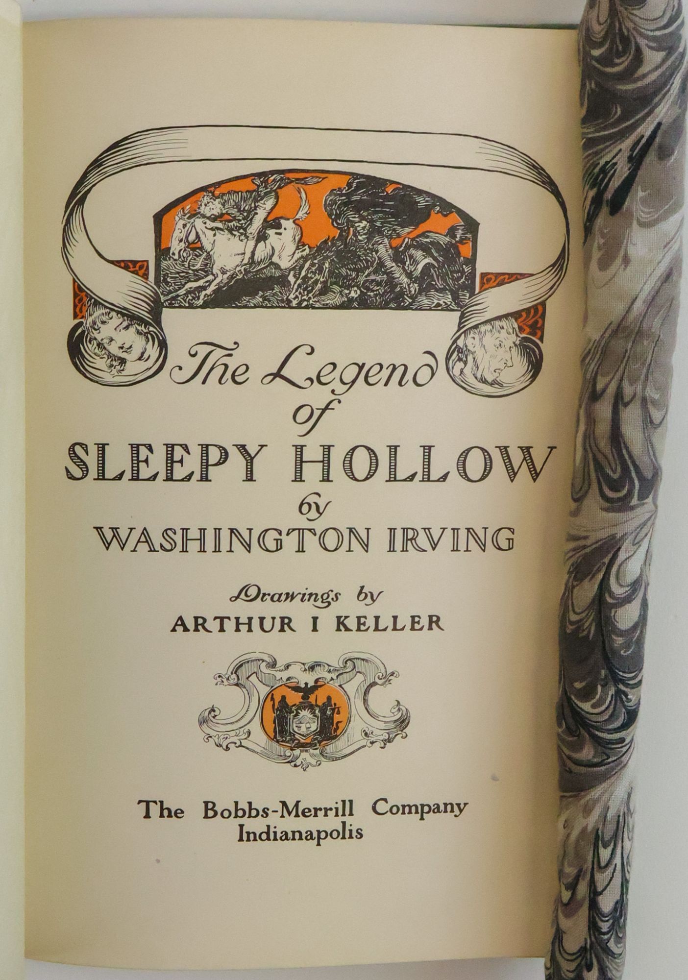 THE LEGEND OF SLEEPY HOLLOW | Washington Irving, Arthur I. Keller ...