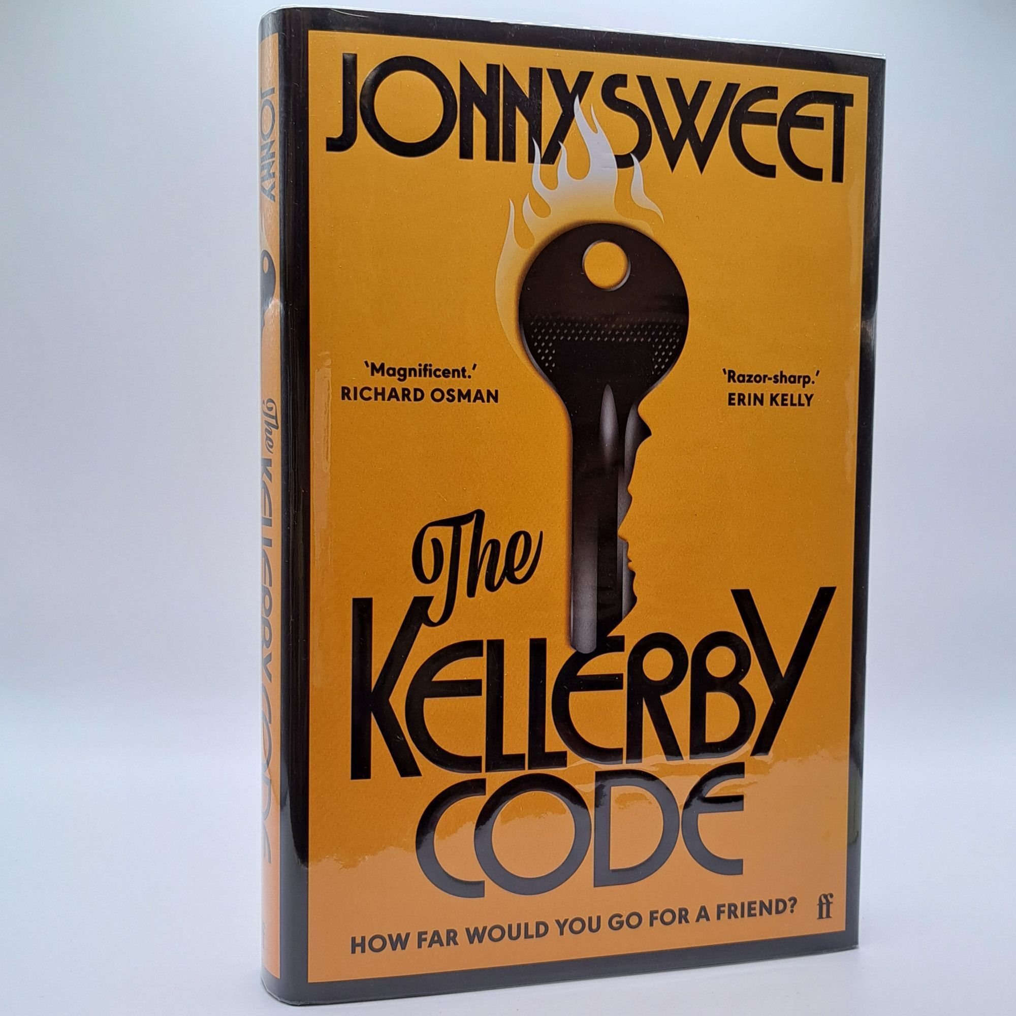 THE KELLERBY CODE Signed | Jonny Sweet | First UK Edition, First Printing