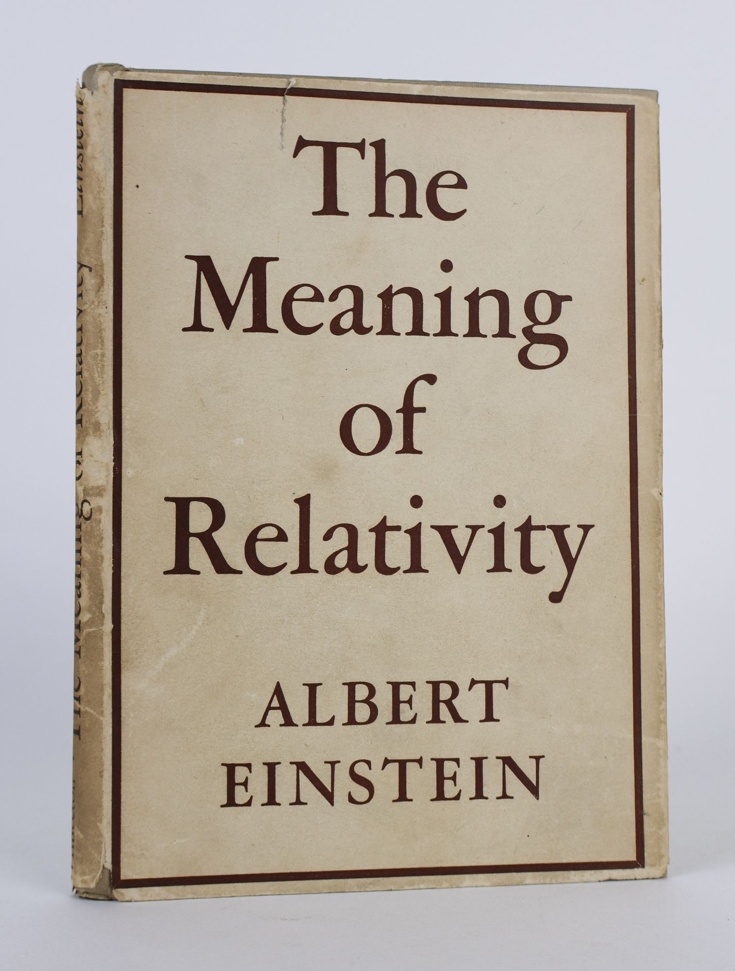 THE MEANING OF RELATIVITY | Albert Einstein | Second Edition